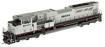 Athearn HO SD90MAC-H Phase II w/DCC & Sound, EMDX #90