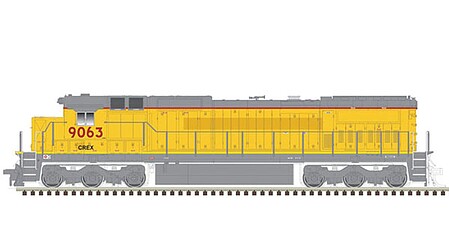 Atlas GE DASH 8-40C w/Front & Rear Ditch Lights - Standard DC Norfolk Southern #8709 (black, white)