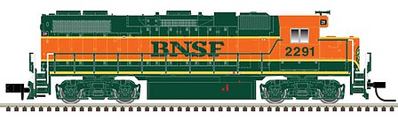 Atlas GP38-2 DCC and Sound BNSF #2256 N Scale Model Train Diesel Locomotive #40003612