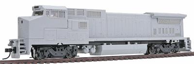 Atlas Silver Series GE Dash 8-40BW Gull-Wing Cab HO Scale Model Train Diesel Locomotive #7242