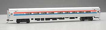Bachmann Silver Series(R) 85' Amfleet Amtrak Passenger Coach Phase III - HO-Scale #13107