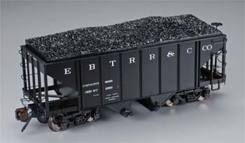 Bachmann Spec 2-Bay Steel Hopper East Brad Top G #88997