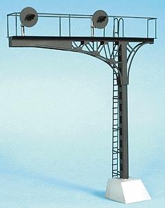 BLMS Cantilever Signal Bridge - Kit HO Scale Model Railroad Trackside Accessory #4020