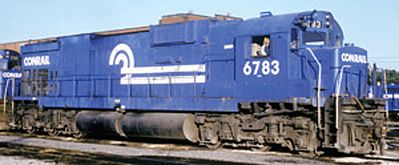 Bowser Executive Line Alco C636 Conrail #6787 (blue) HO Scale Model Train Diesel Locomotive #23610