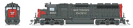 Broadway HO EMD SD45 P4 SP #8956