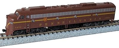 Kato E8/9 Diesel Locomotive Pennsylvania Railroad A Unit #5890 - N-Scale