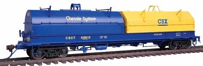 Red-Caboose Evans 100-Ton Coil Car w/Round Hoods - Ready to Run - HO-Scale #32560