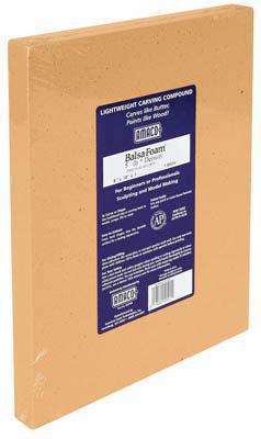 American-Art-Clay Balsa Foam 5 lb Density 9x12x1 Art And Craft ...