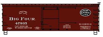 Accurail 36' Fowler Wood Boxcar D&RGW #66185 HO Scale Model Train ...