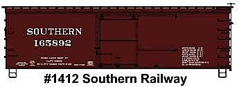 Accurail 36' Double-Sheathed Wood Boxcar, Steel Roof, Ends, Straight ...