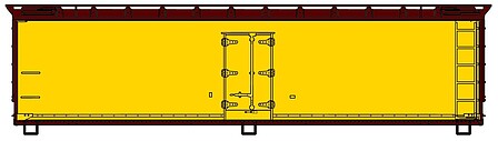 Accurail Ho 40' Wood Reefer As Built