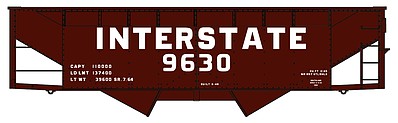 Accurail 50-Ton Offset Twin Hopper kit Interstate #9630 HO Scale Model ...