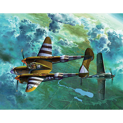 Academy 1/72 P-38J Lightning #12405