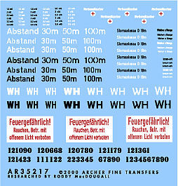 Archer Misc.German Vehicle Markings for Softskin/Armored Vehicles ...