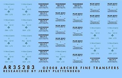Archer Compo Ration Box & British Biscuit Tin Stencils