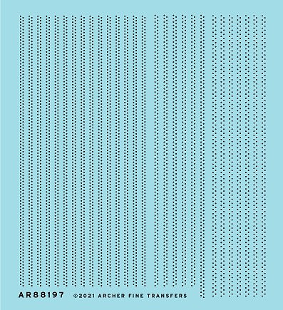 Archer Double Row Staggered Rivets for Aircraft Plastic Model Aircraft ...