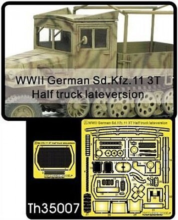 AFVClub Photo Etch for Sd.Kfz 3t Half Track