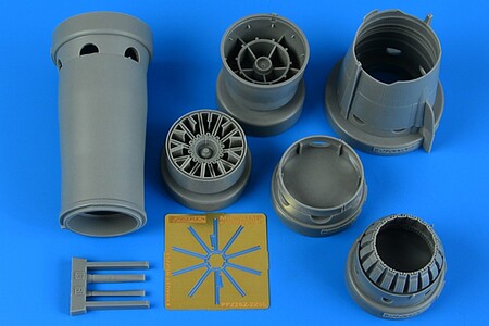Aires MiG21MF Fishbed J Exhaust Nozzle Closed TSM Plastic Model ...
