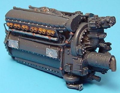 Aires Allison V1710/85 Engine Plastic Model Aircraft Accessory 1/48 ...