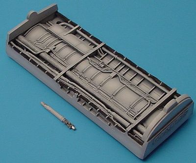 Aires F8 Engine Duct Bay Raised Wing For Haegawa Plastic Model Aircraft ...
