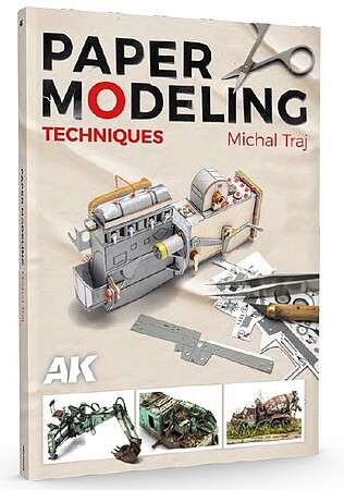 AK Paper Modeling Techniques Book (Semi-Hardcover)