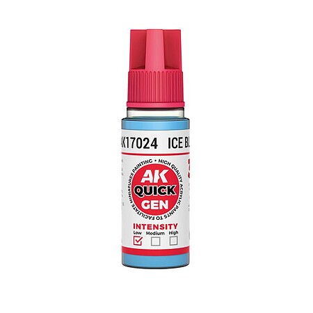 AK Quick Gen- Ice Blue Acrylic Paint 18ml Bottle