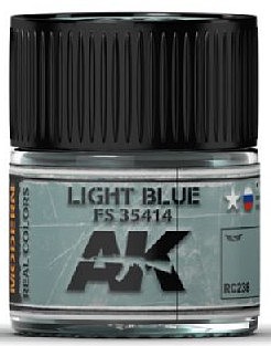 AK Light Blue FS35414 Acrylic Lacquer Paint 10ml Bottle Hobby and Model ...