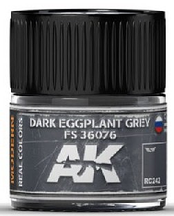 AK Dark Eggplant Grey FS36076 Acrylic Lacquer Paint 10ml Bottle Hobby ...