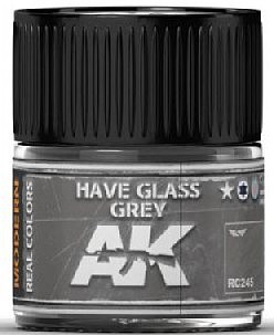 AK Have Glass Grey Acrylic Lacquer Paint 10ml Bottle Hobby and Model ...