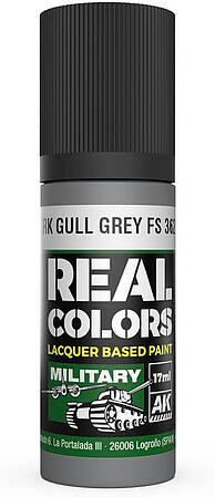 AK Real Colors Military Dark Gull Grey 17ml Bottle