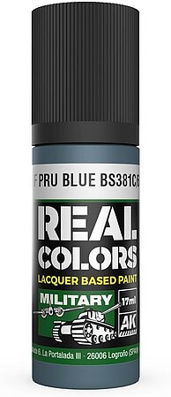 AK Real Colors Military RAF PRU Blue 17ml Bottle