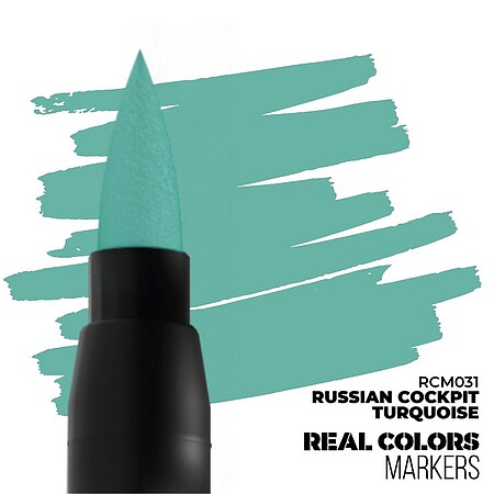 AK Real Colors Paint Markers Russian Cockpit Turquoise