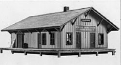 Alexander Freight Station New York Central HO Scale Model Railroad ...