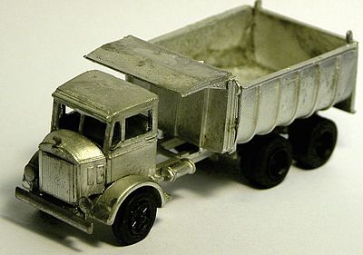 Alloy-Forms CJ 1933 w/Curved Dump Truck Body & Spoke Wheels HO Scale ...