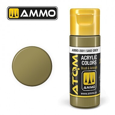Ammo Atom Color - Sand Grey FS30277 20ml Bottle
