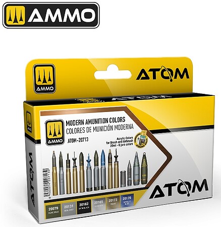 AM Atom Series Modern Ammunition (6 Colors) 20ml Bottles