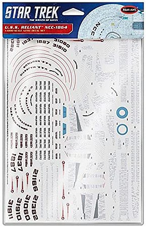 AMT Star Trek USS Decal
