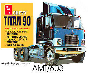 AMT CHEVY TITAN 90 CABOVER 1-25 #603