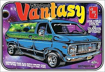 AMT Chevy Nirvana Van Plastic Model Van Kit 1/25 Scale #691/12