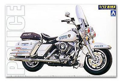 Aoshima Harley NYPD Police Motorcycle