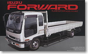 Aoshima Isuzu Forward Flatbody Plastic Model Truck Kit 1/32 Scale #45558