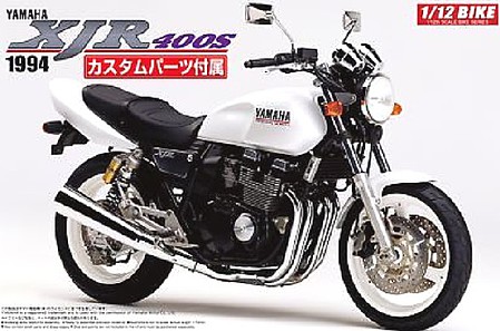 Aoshima 1/12 1994 Yamaha XJR400R Motorcycle w/Custom Parts