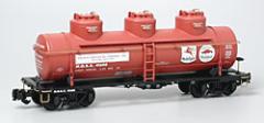 Aristo-Craft Triple-Dome Tank Car
