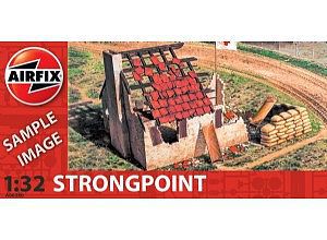 Airfix Strongpoint WWII Ruined Medical Building Plastic Model Military ...