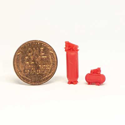 All-Scale-Miniatures Air Compressor Kit short and tall (2) HO Scale ...