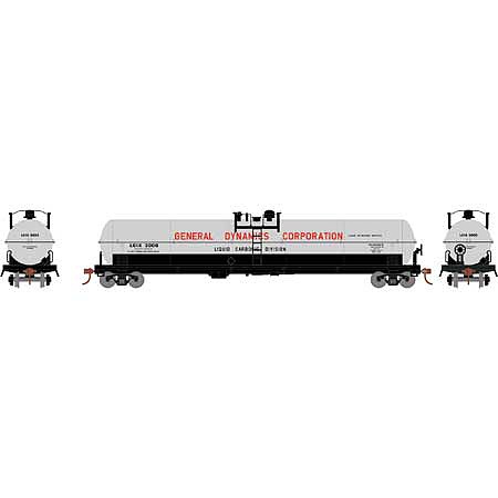 Athearn RTR 62' Tank LCIX #3000 HO Scale Model Train Freight Car #16278