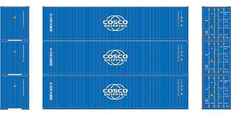 Athearn HO RTR40' Corr HC Cont,Cosco#1(3