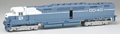 Athearn DD40 PWD 1 MOTOR DEMO HO #4243