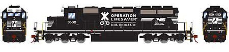 Athearn HO RTR SD40-2 w/DCC & Sound, NS #3500