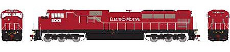 Athearn HO SD80MAC/DCC/SND, EMD #8001